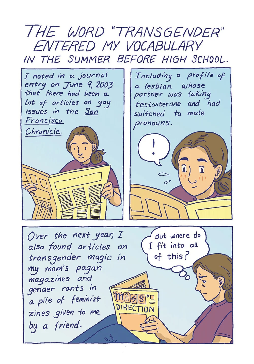 Gender Queer: A Memoir — ONI PRESS | EST. 1997