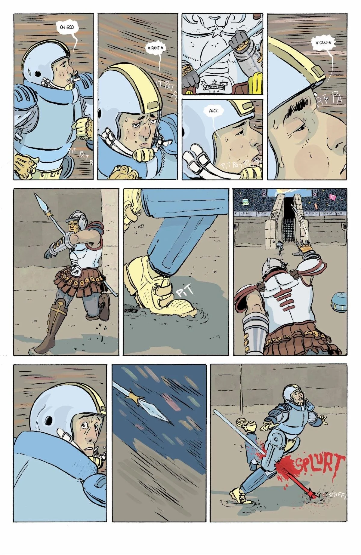 Extended Preview: FREE FOR ALL #1 – Eisner Nominee Patrick Horvath ...