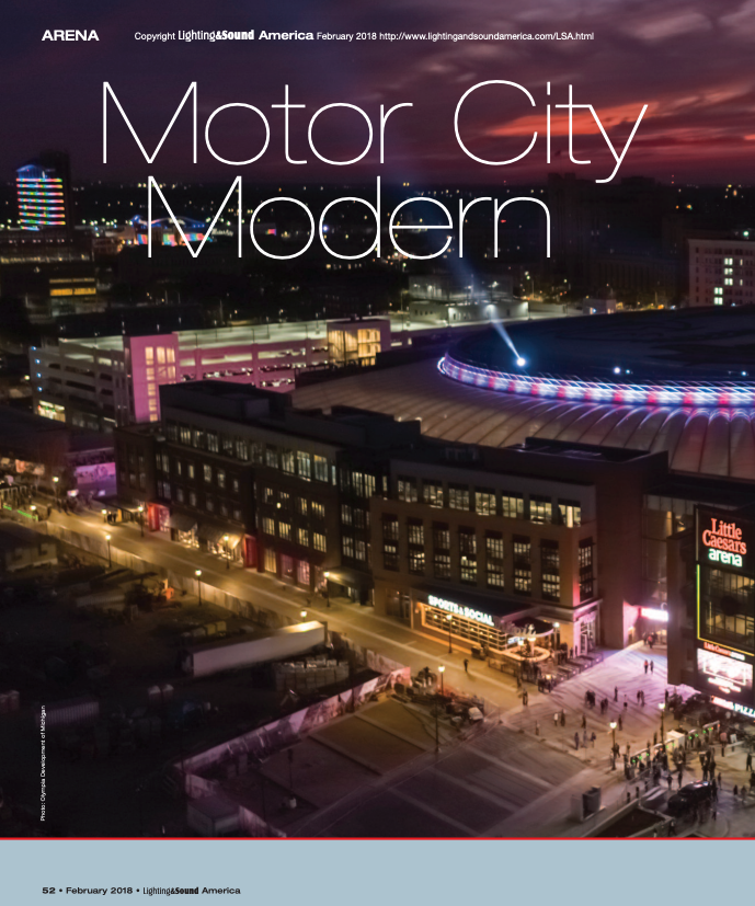 Little Caesars Arena — Crossfade Design