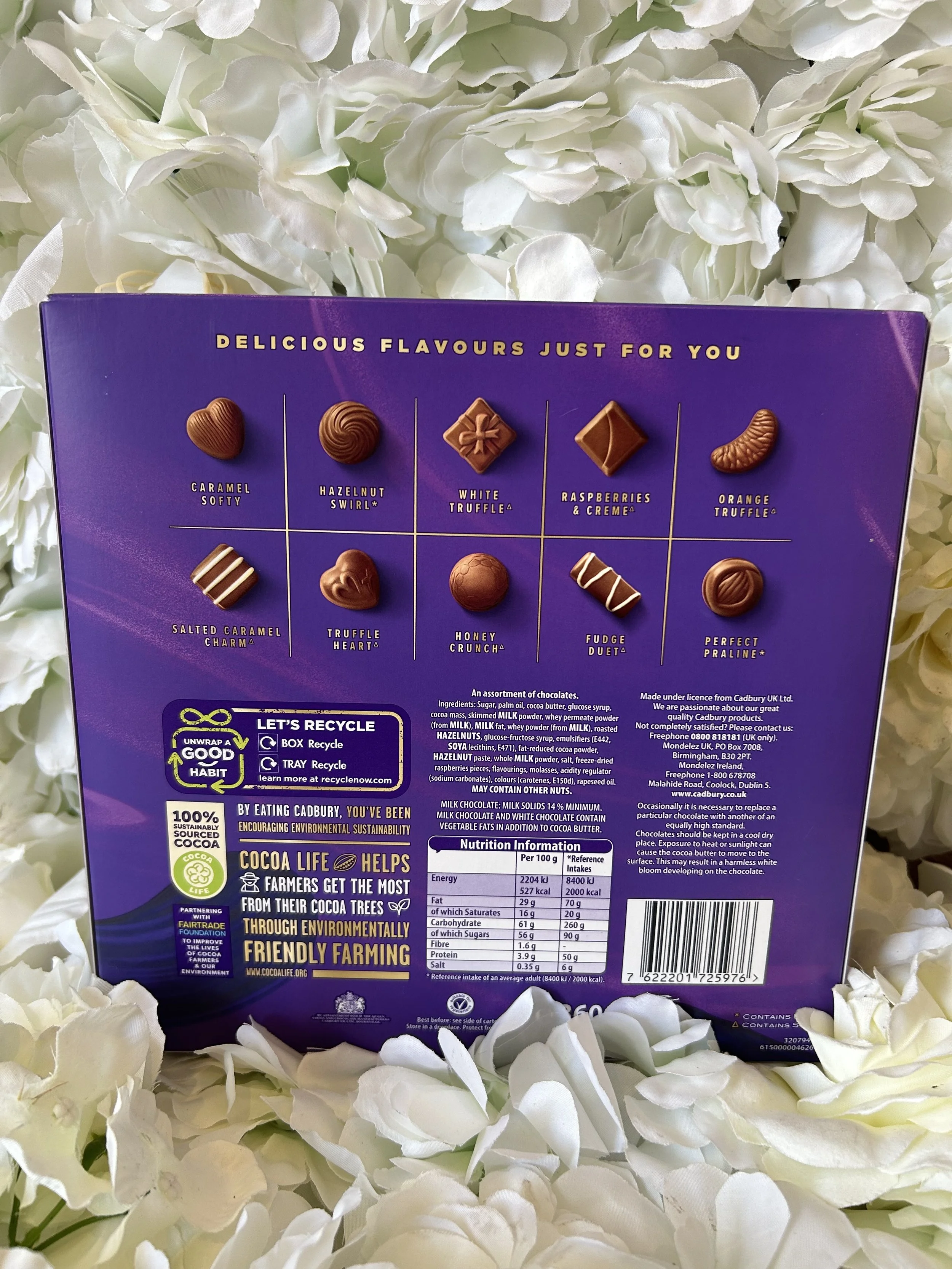 Chocolate selection box — Tulip Treasures