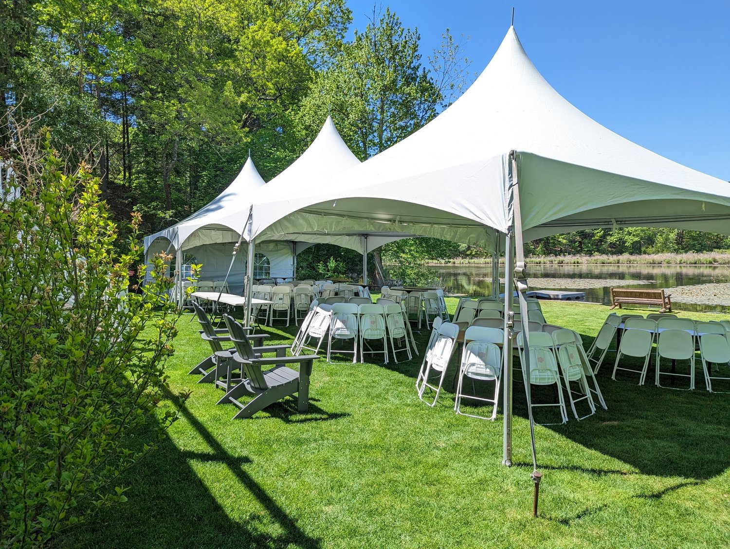 Jumbo Tent Package For 80 Guests — Backyard Tent Rental | Tent & Event ...