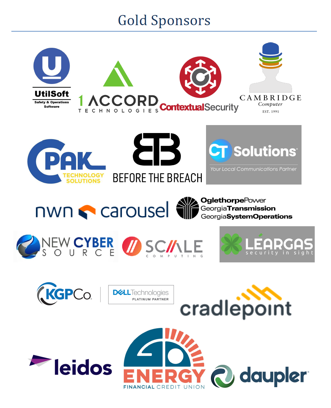 Sponsors — GA EMC Technology Association