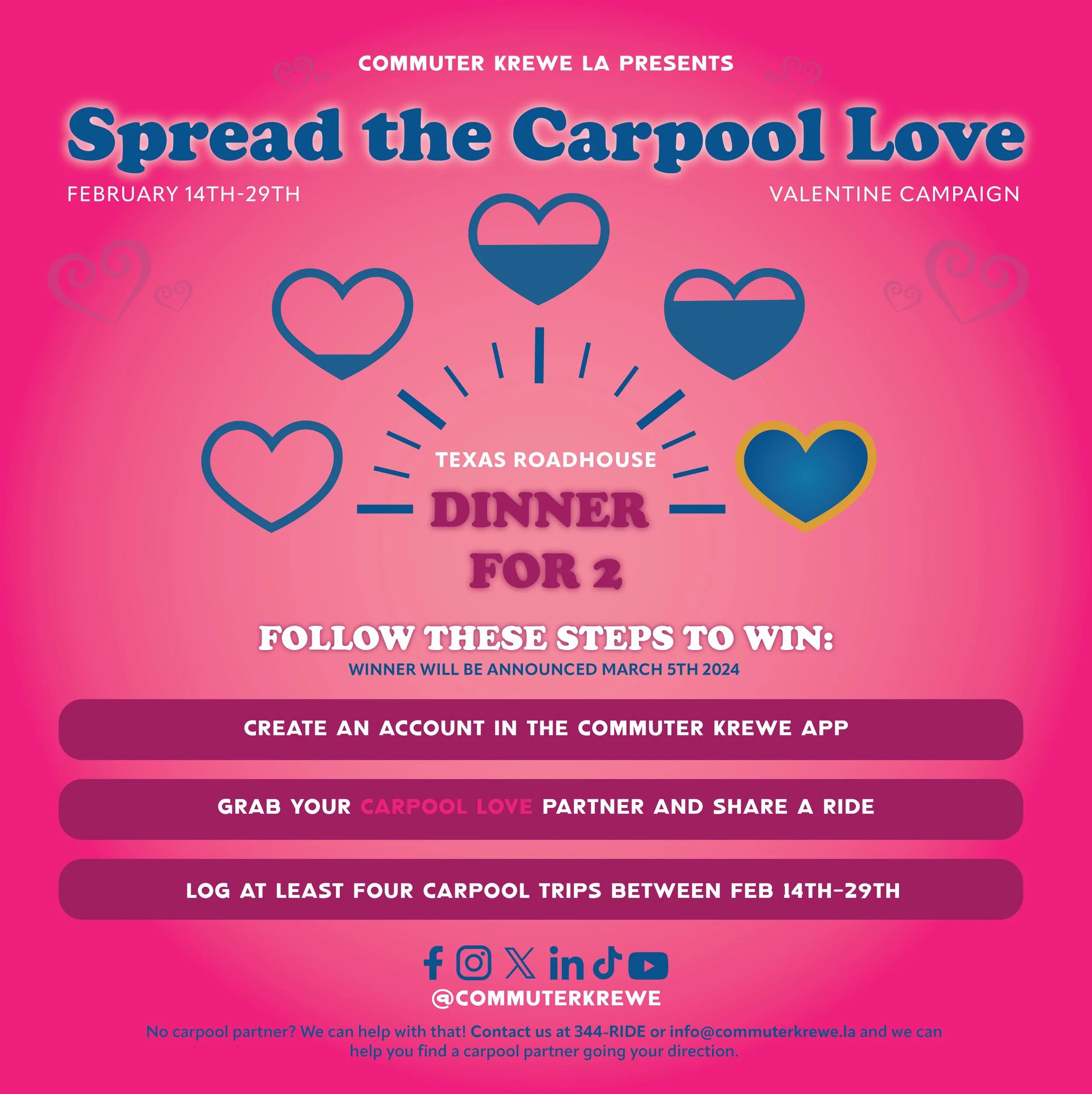 Benefits and Rewards — Commuter Krewe LA