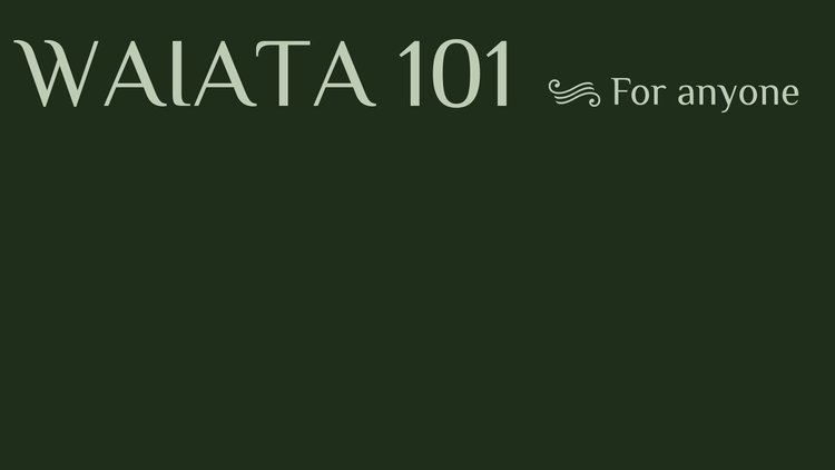 Waiata101 — Waiata Mai Vocal Coaching