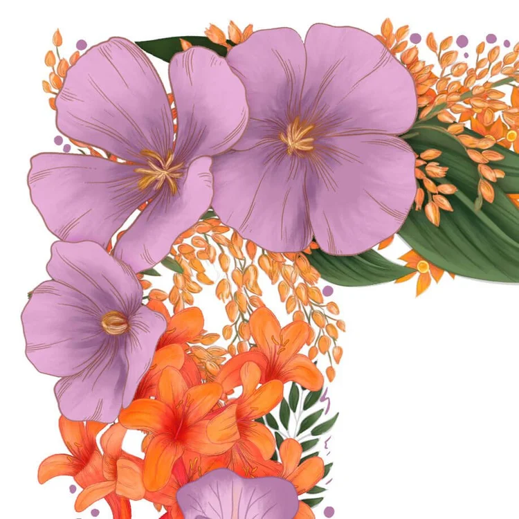Floral Lettering — Angelika Piwowarczyk