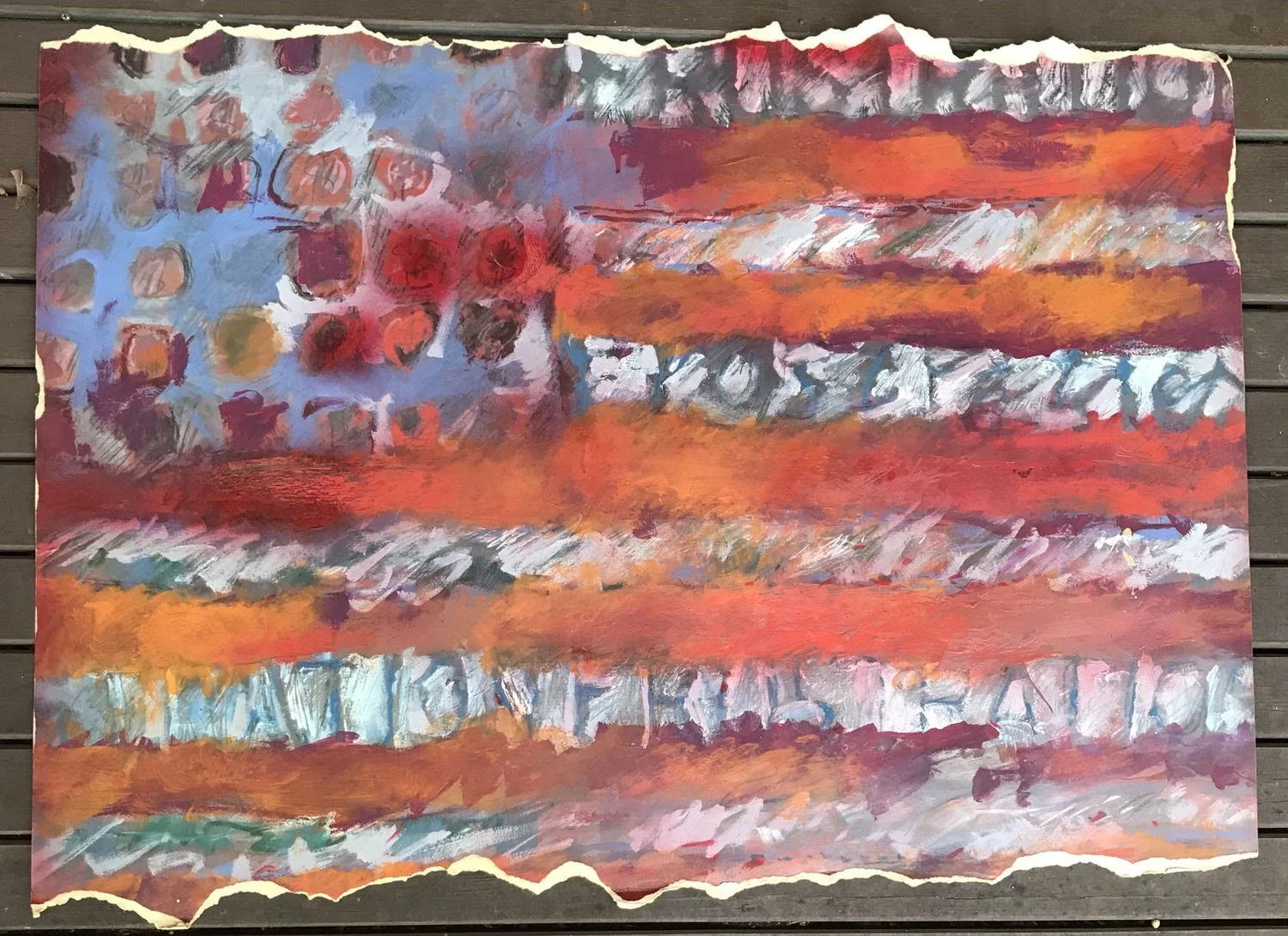 Parody flag series — Dr Gordon Rintoul 1931 - 2016