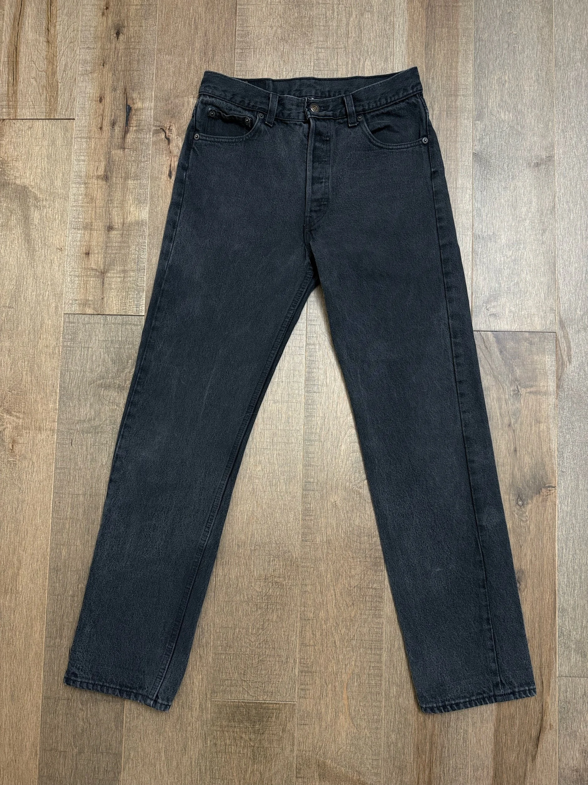 1991 Levi’s USA 501 Tag 30x30 Actual 28x30 — Jean Genie Vintage Co.