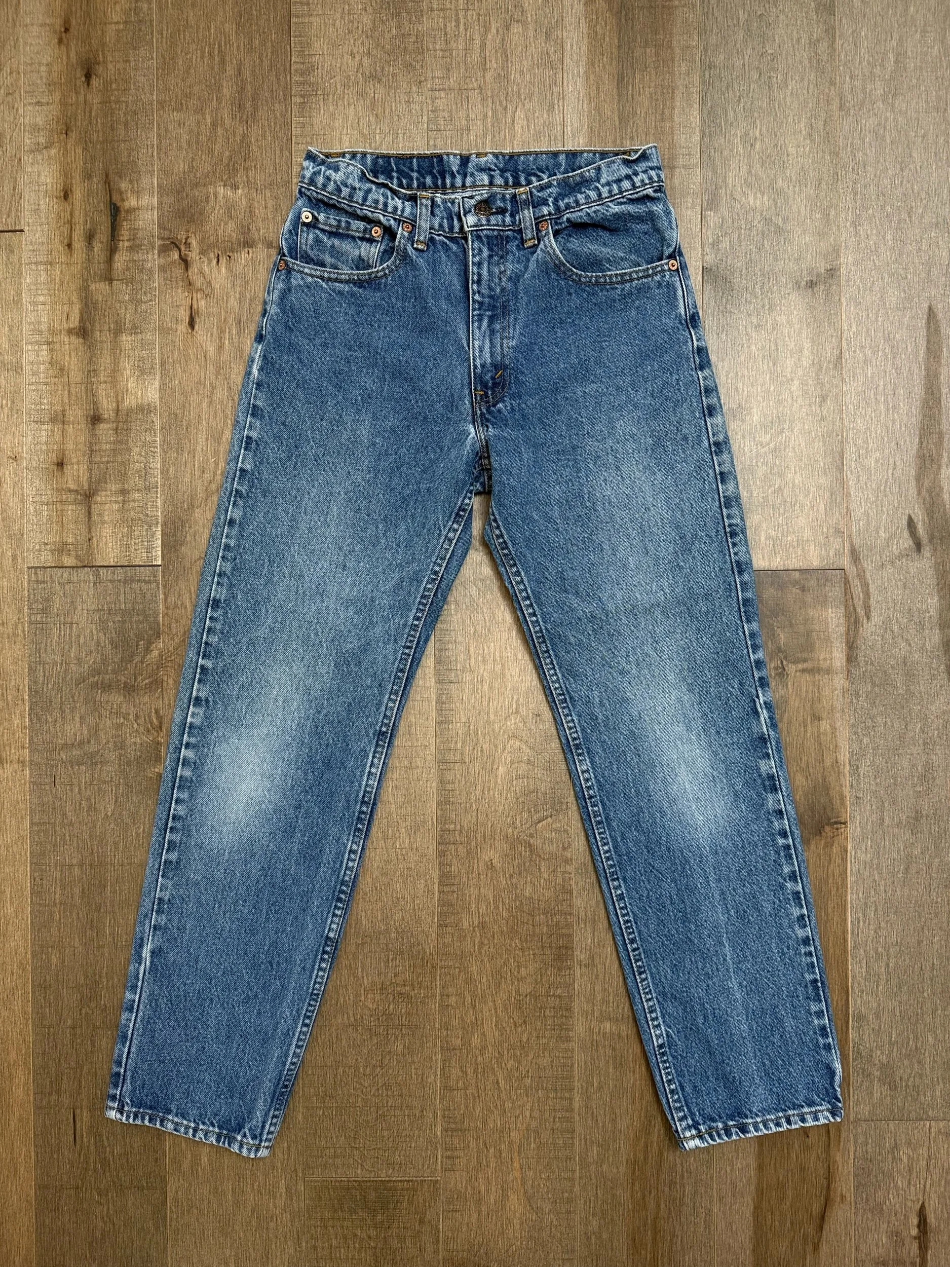 1989 Levi’s USA 505 Tag 30x30 Actual 28x28.5 — Jean Genie Vintage Co.