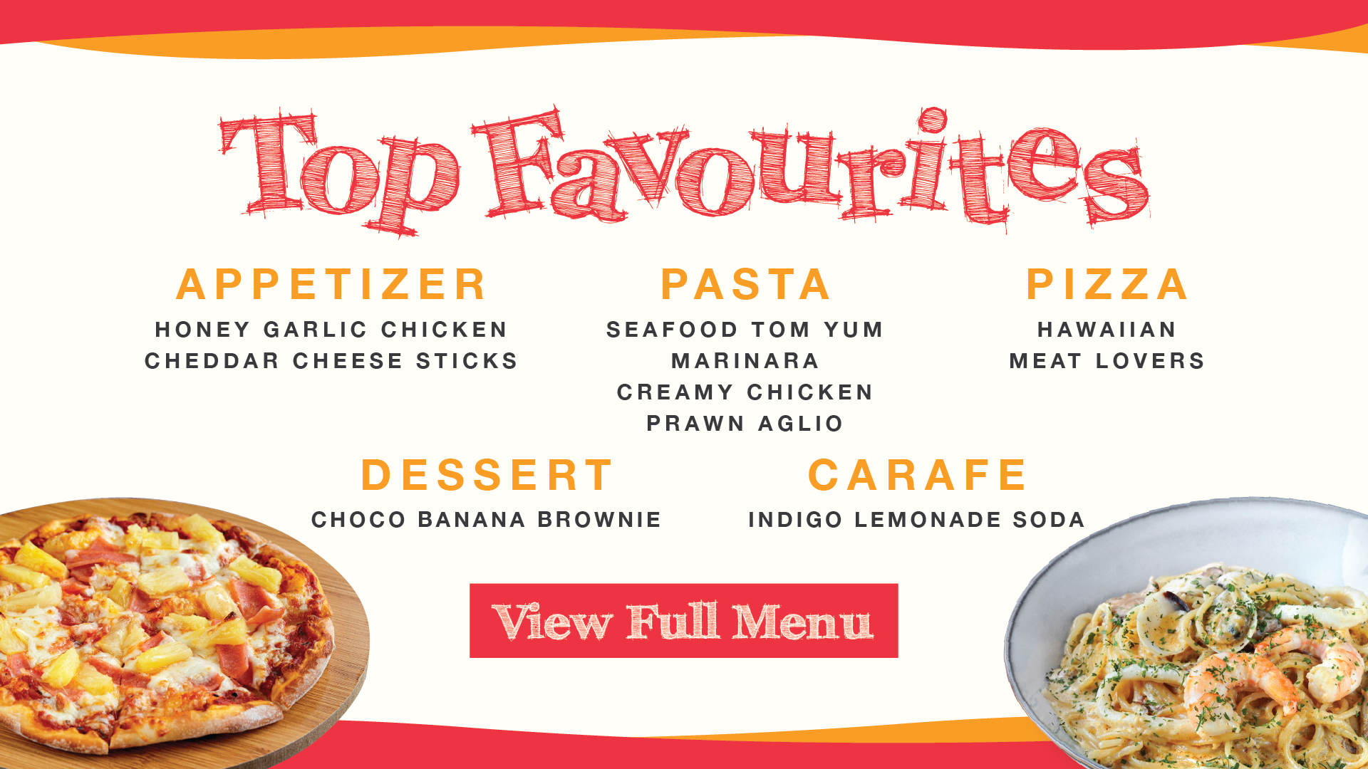 MENU — PastaMania International