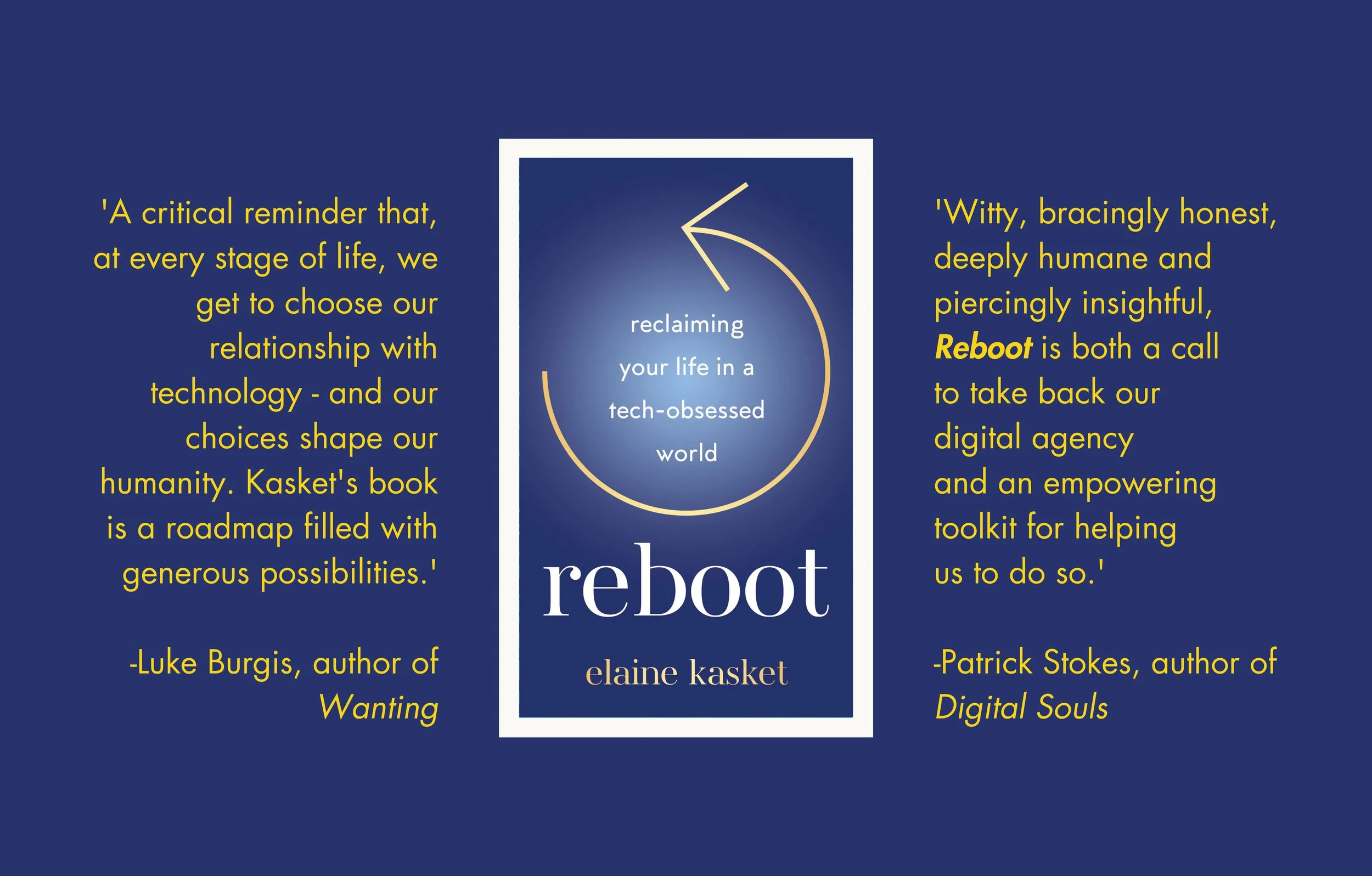 Reboot — Elaine Kasket, Cyberpsychologist
