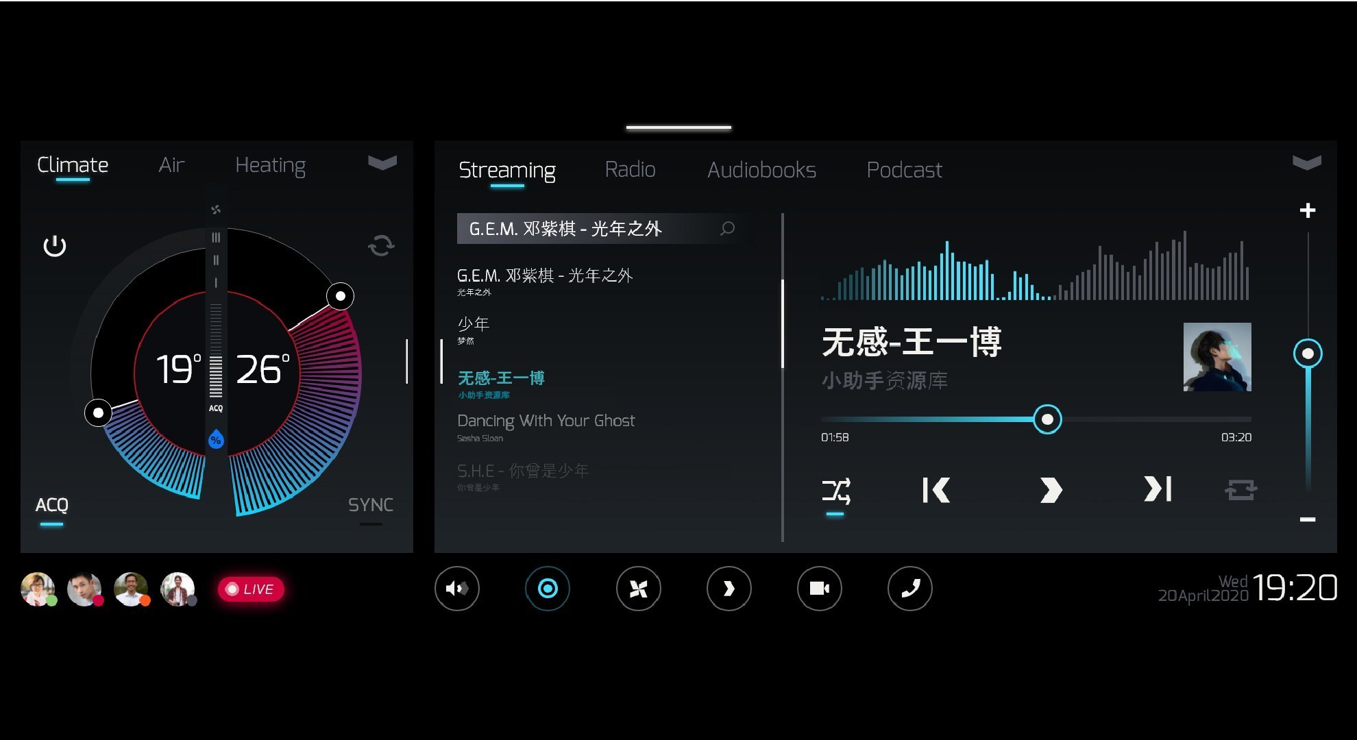 Kaiyi HMI | Granstudio