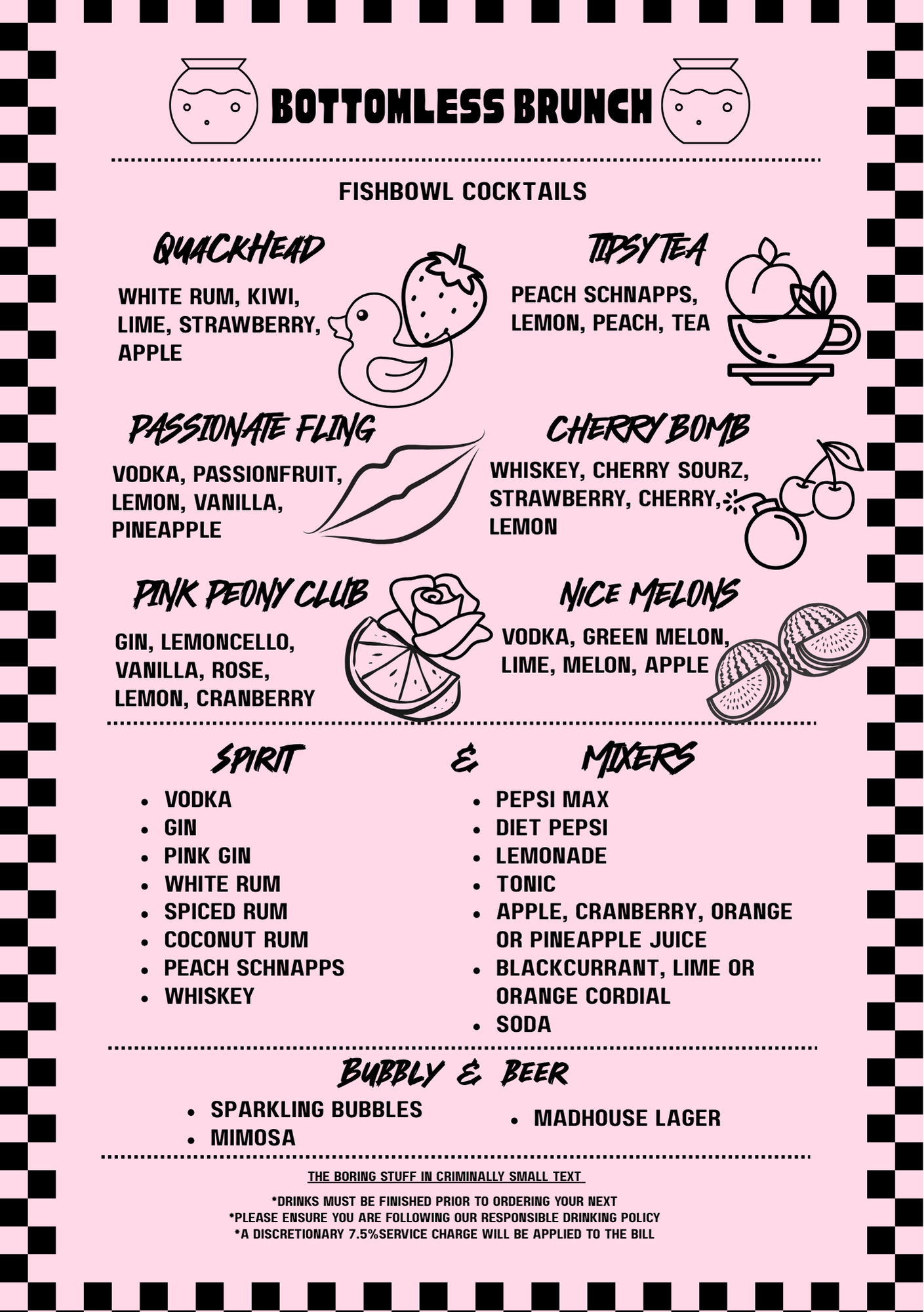 Bottomless Brunch | Book Your Brunch Today — Mad House