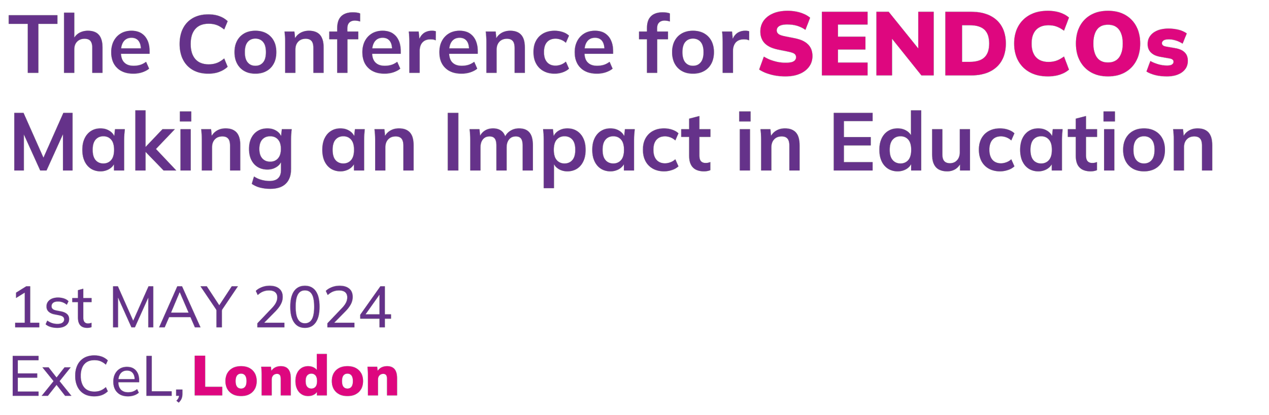 SEND Conference | 1st May 2024