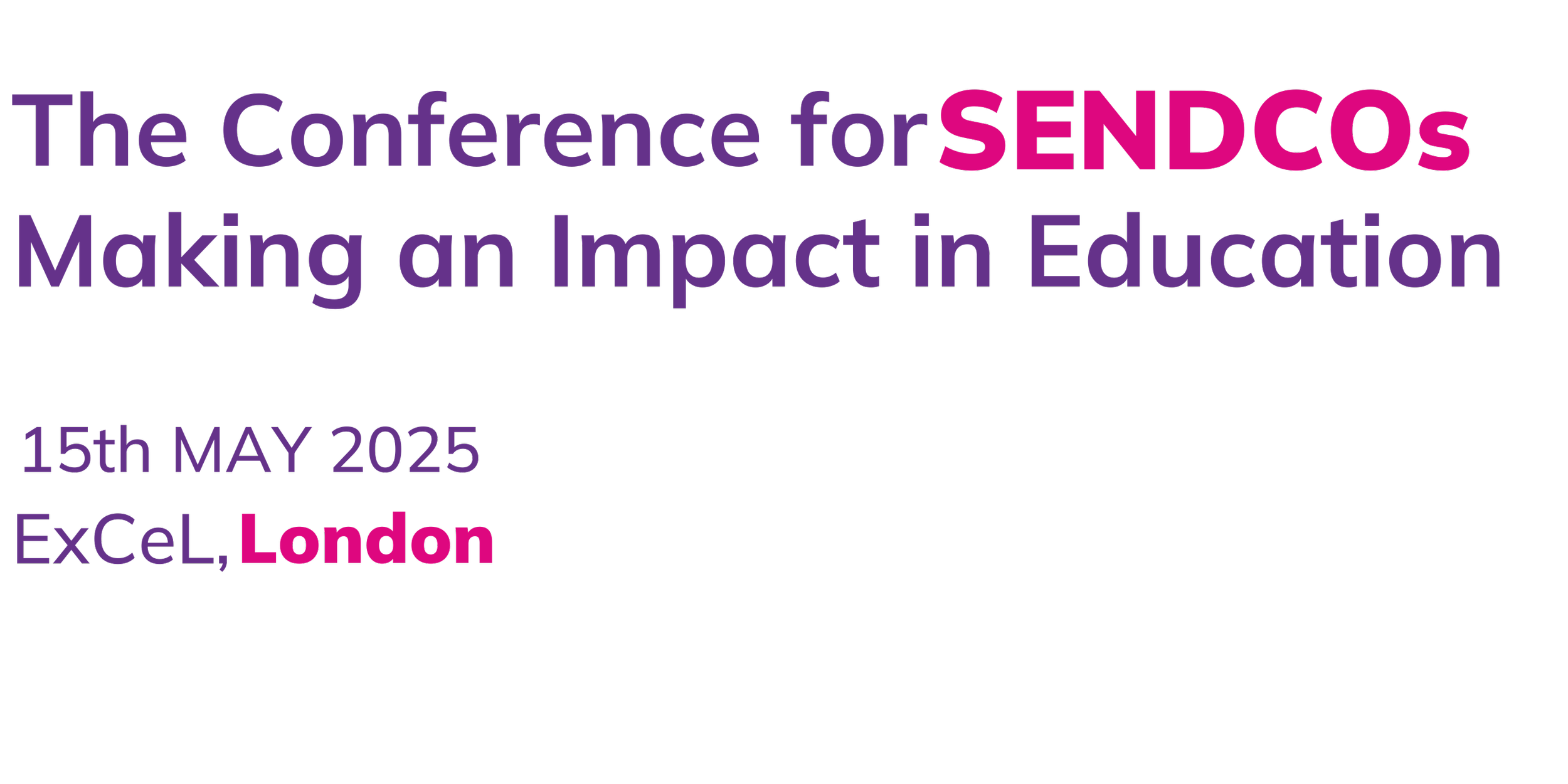 SEND Conference | 15th May 2025