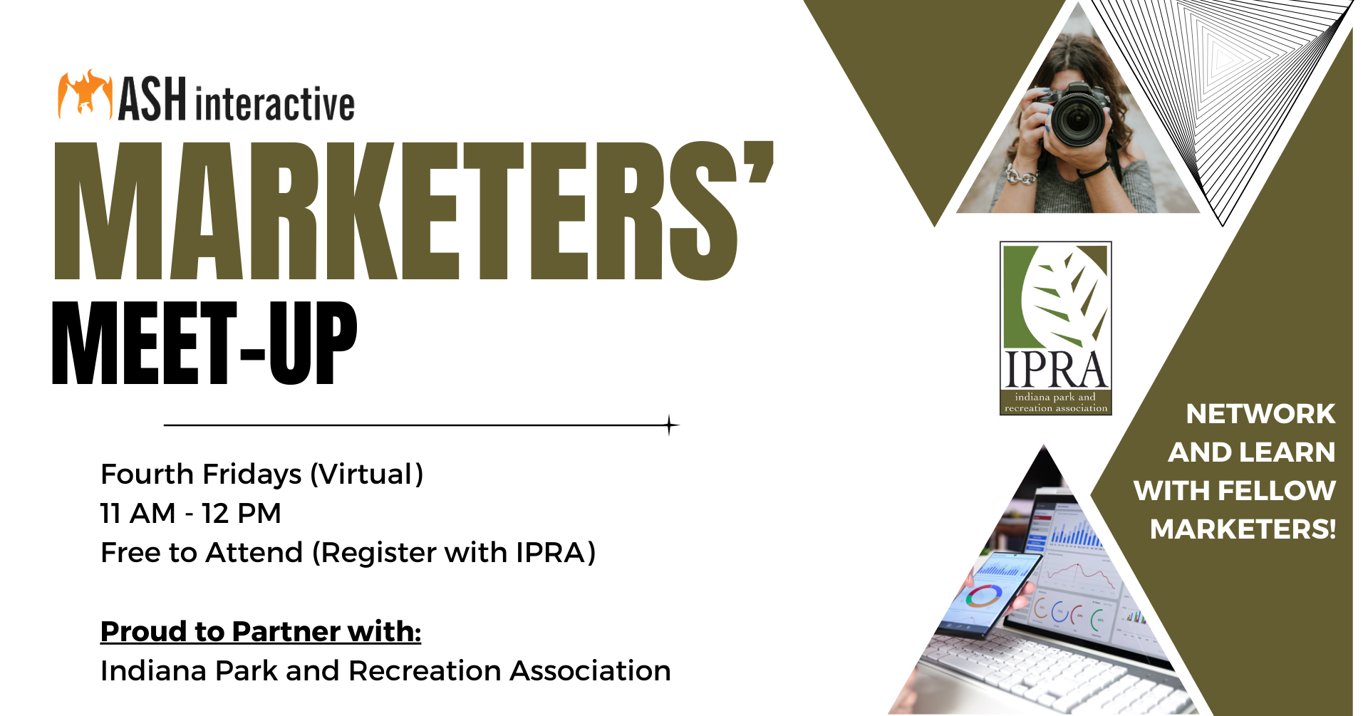 Marketers' Meet-Up — Indiana Parks & Recreation Association