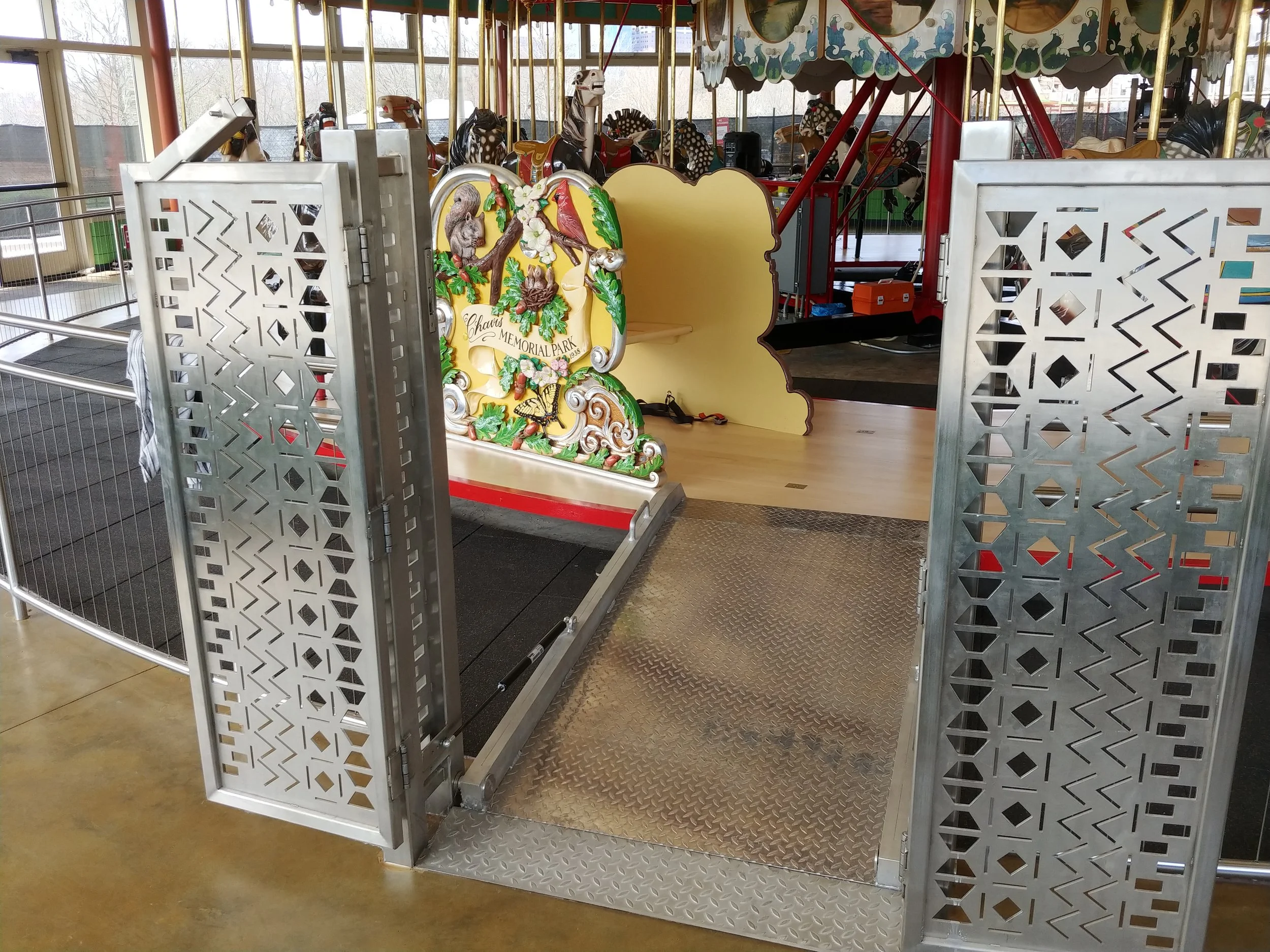 Accessibility — Carousels and Carvings