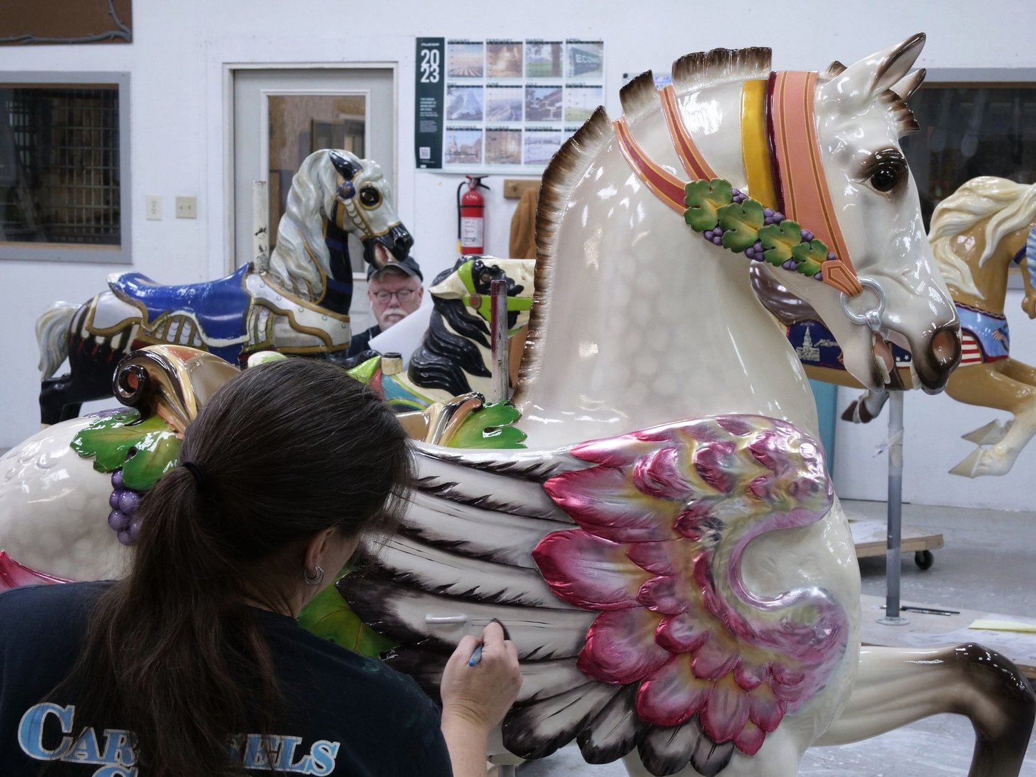 The Paint Shop — Carousels and Carvings