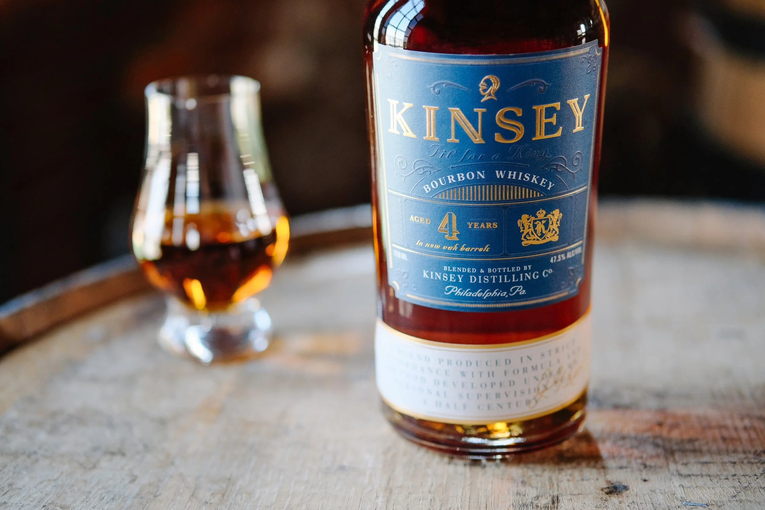 Kinsey Bourbon — New Liberty Distillery