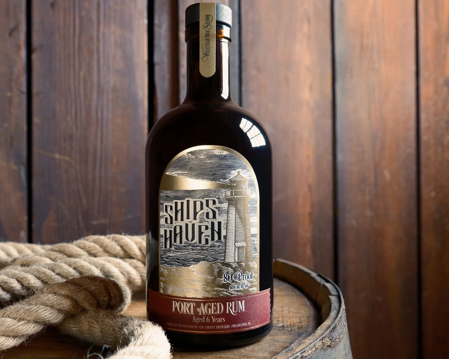 Ships Haven Port Finished Rum — New Liberty Distillery