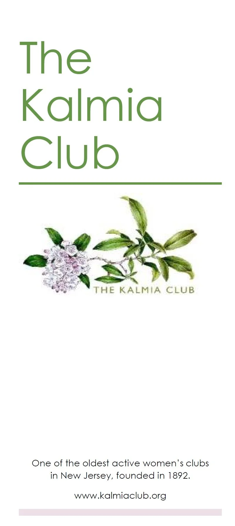 Membership — The Kalmia Club