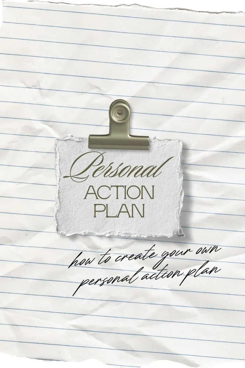 How to Create a Personal Action Plan — Create with Confidence
