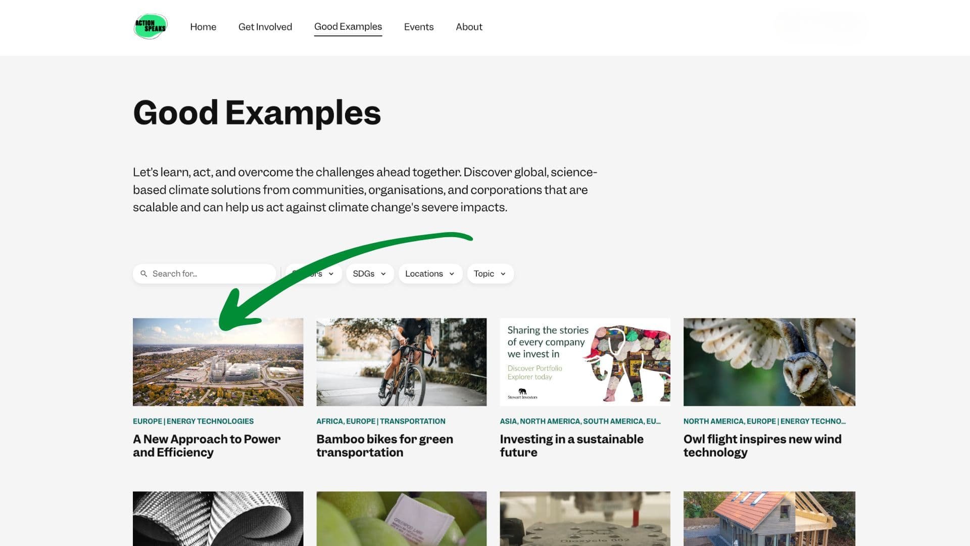 T.Loop Featured as a Good Example on Action Speaks — T.Loop