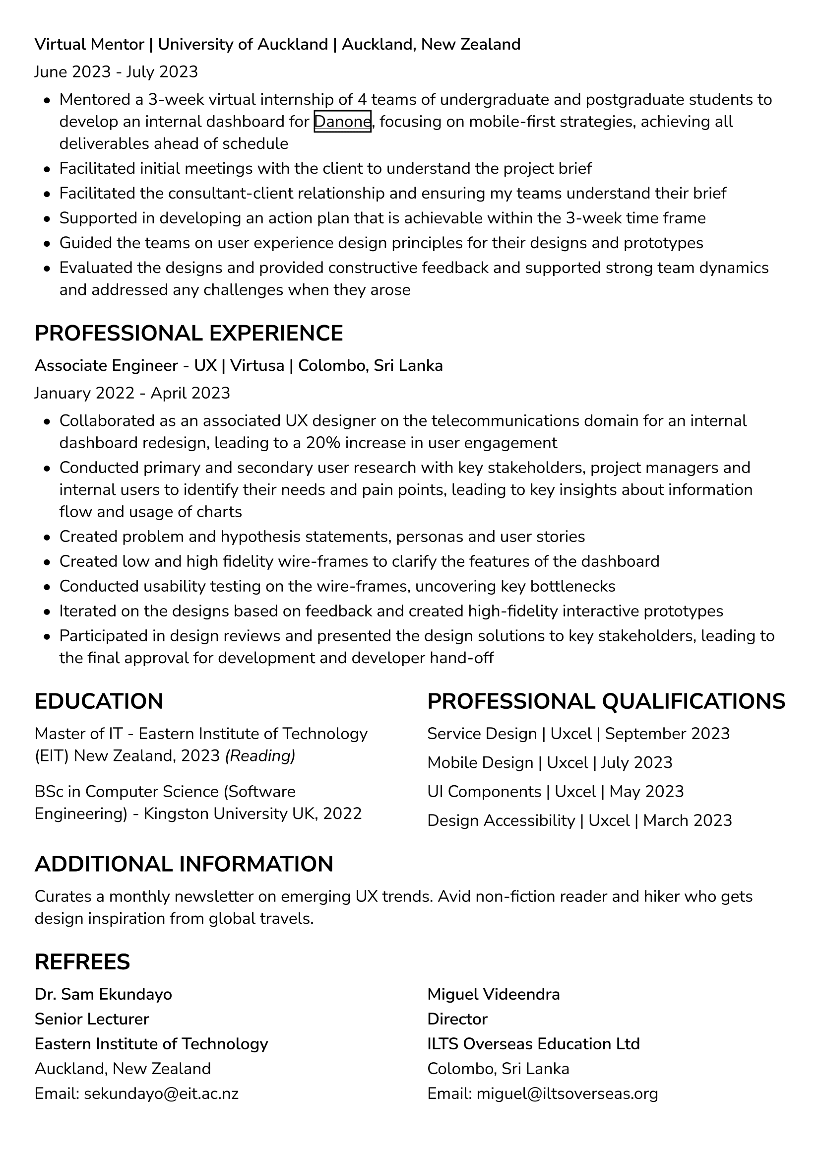 About — Isuru Ranaweera