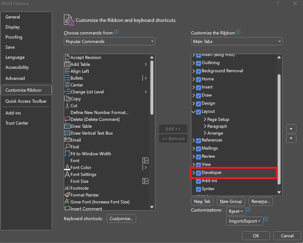 Resizing all Images in an MS Word Document Using Macro — 365coach.me ...