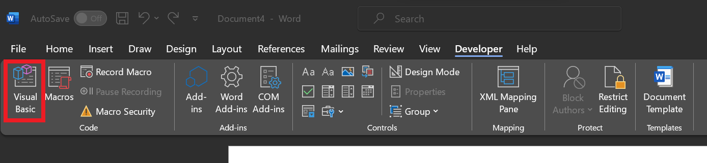 Resizing all Images in an MS Word Document Using Macro — 365coach.me ...