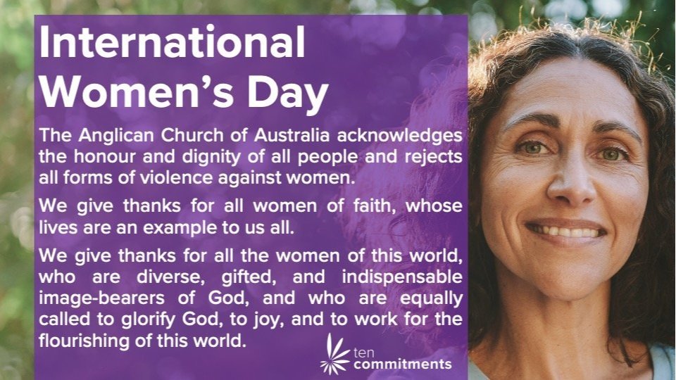 Anglican Church of Australia: Families & Culture Commission | Ten Commitments