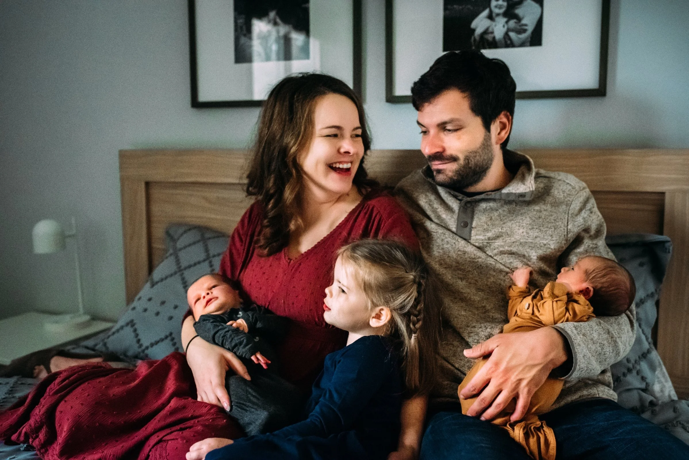 “K” Family Newborn Twins Session in Southern WI | Wisconsin ...