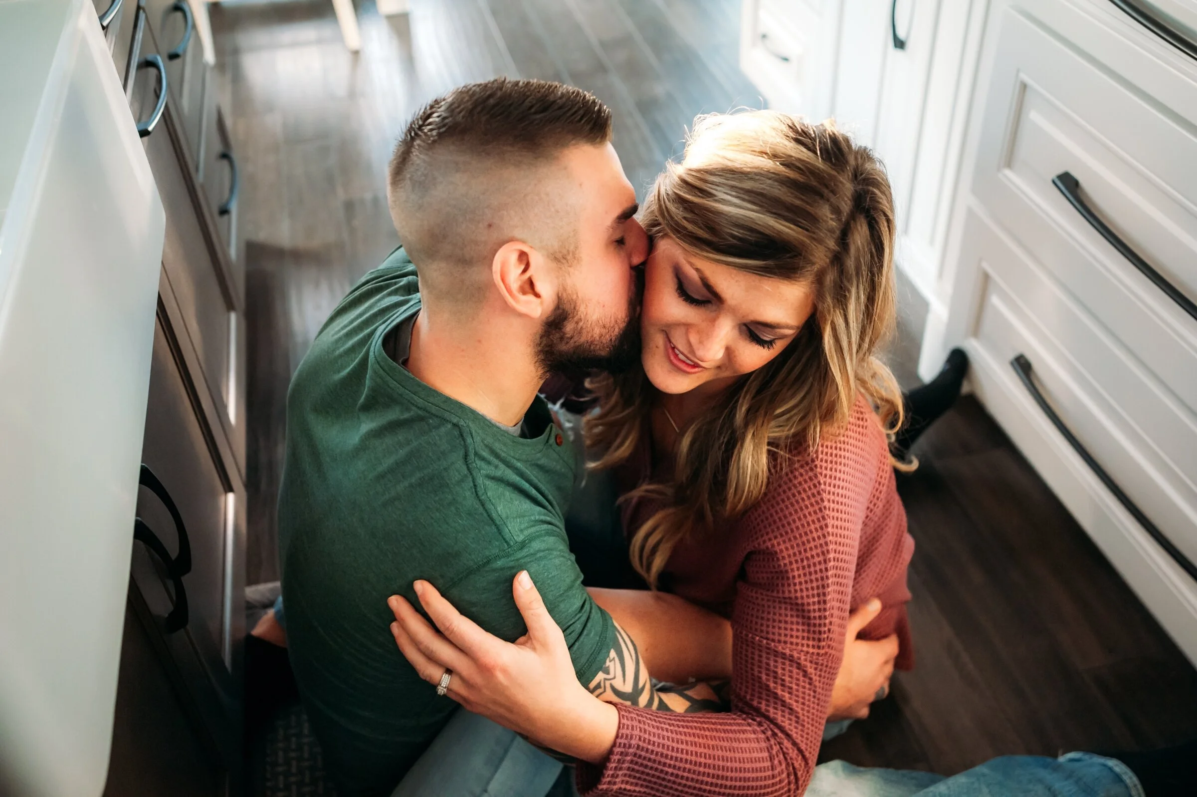 K & A In Home Couples & Boudoir Session — Kelly Jacobi Photography