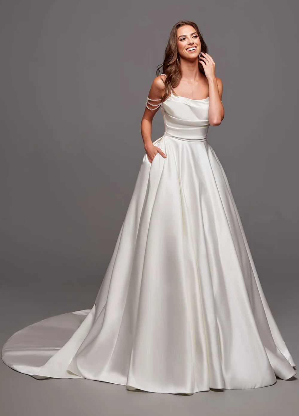 Ashley & Justin Bride Wedding Dresses — Marie Gabriel Bridal