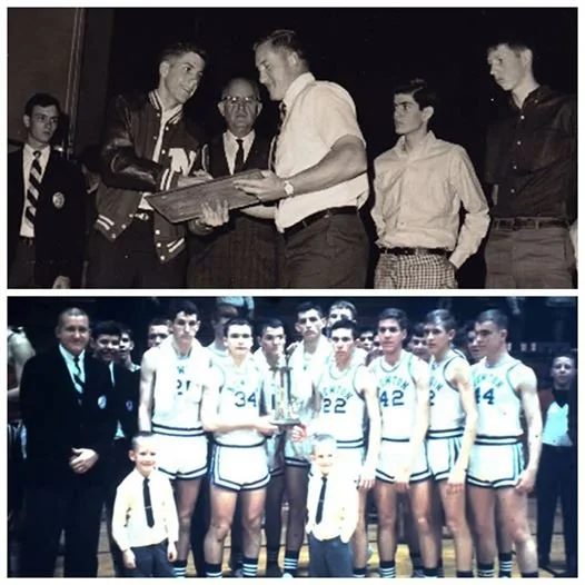 Eaglet Jim Gainer — Coach Ron Bradley