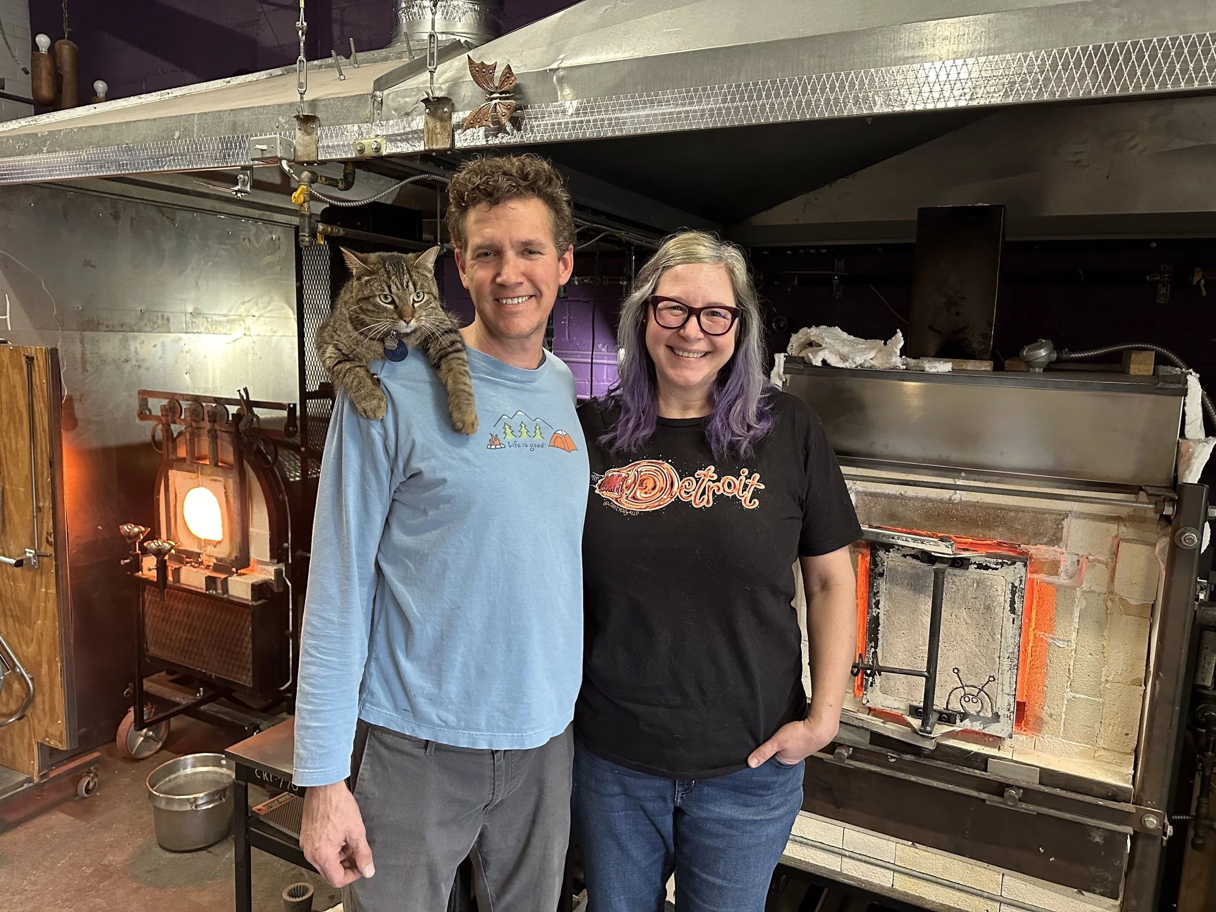 The studio — Rusty Bug Glass Blowing Studio