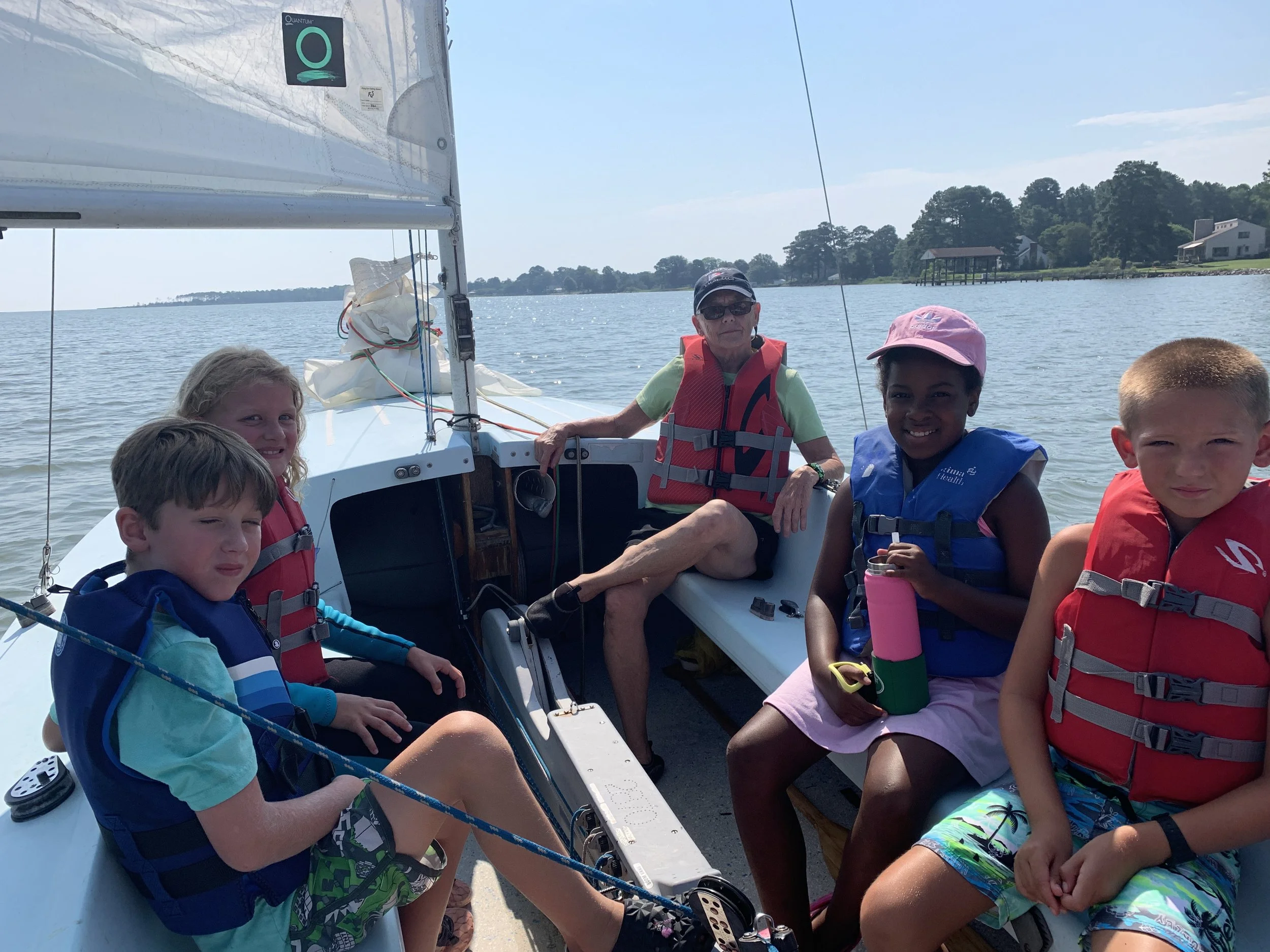 Youth Sailing Lessons — Mathews Yacht Club