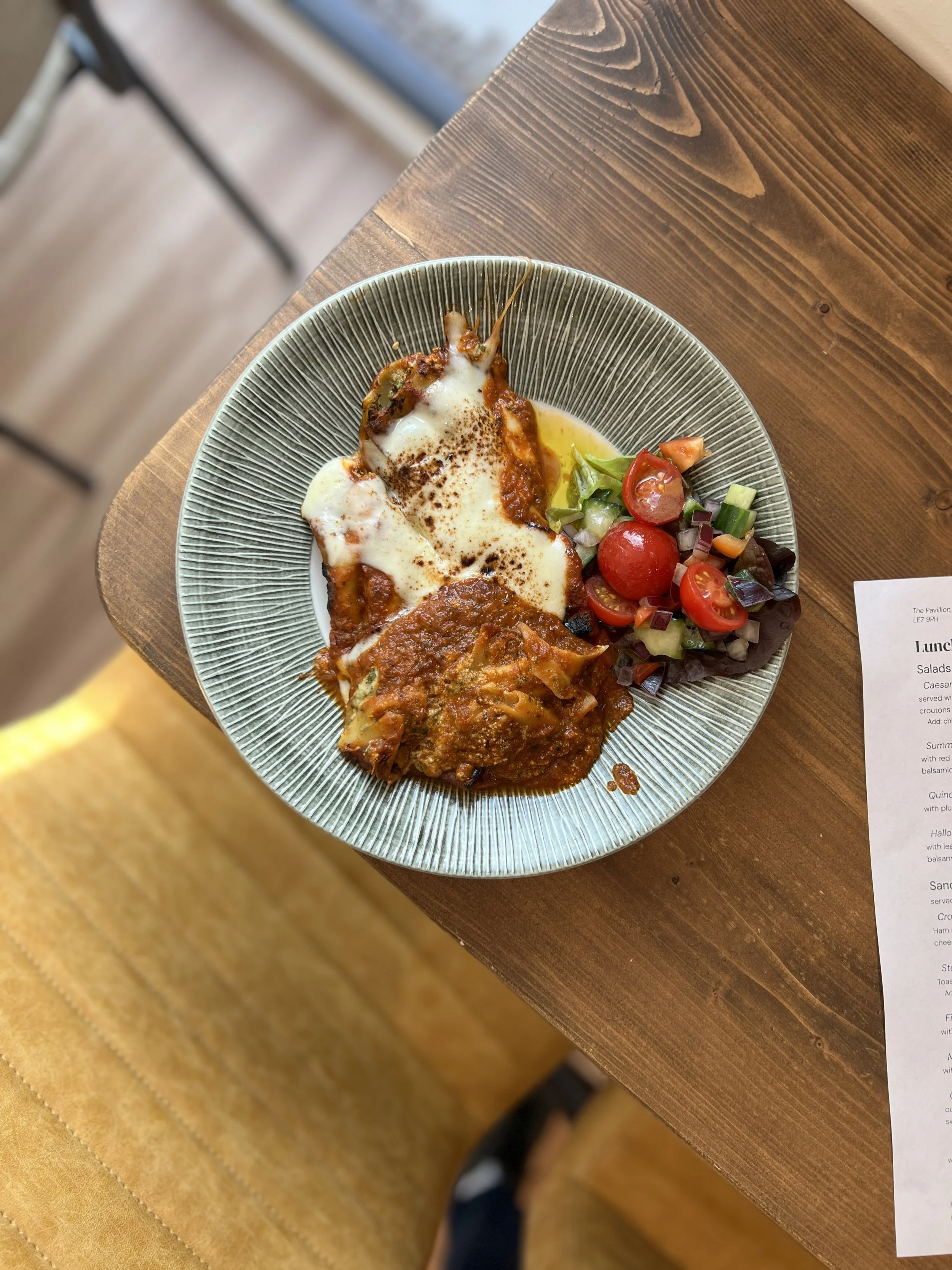 Cafe Fifty Five - Food Menu