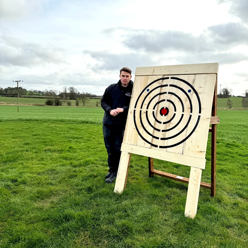Axe Throwing Outdoors