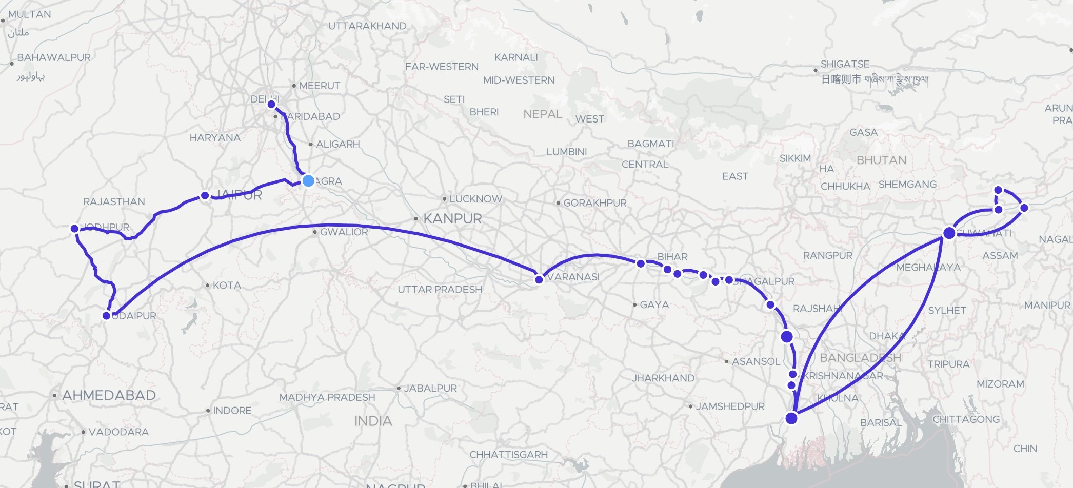 The Journey — My Indian Adventure