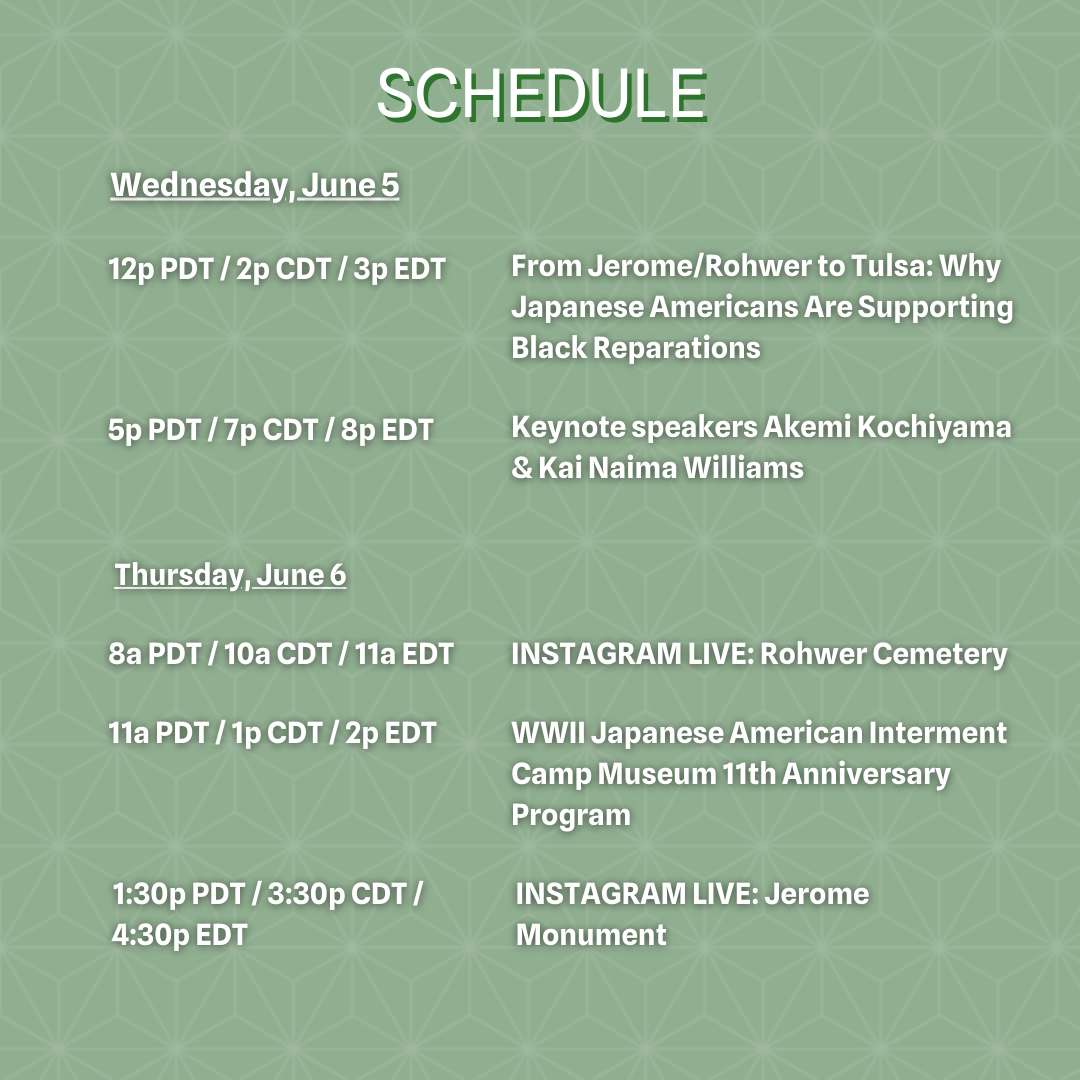 2024 Jerome/Rohwer Pilgrimage — Japanese American Memorial Pilgrimages