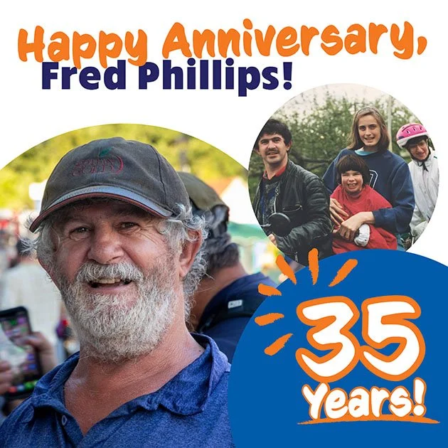 Fred Phillips Anniversary: 35 Years at L’Arche — L'Arche Homefires