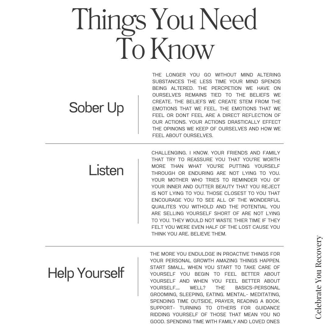 The Importance Of Self-Reflection In Recovery — Celebrate You