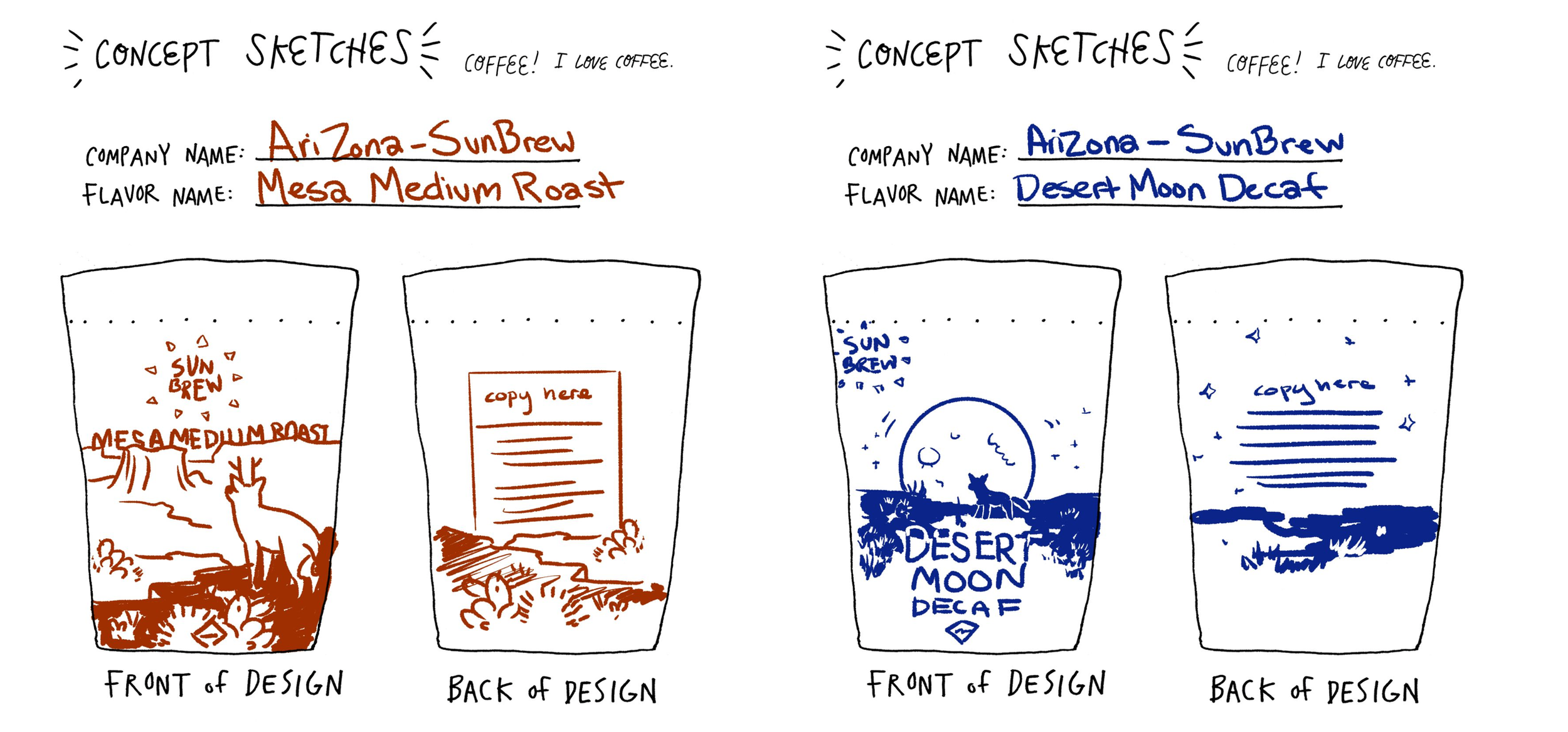 Sun Brew Branding — Meagan Krosschell