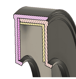 High Pressure Radial Shaft Seal-Druckbelastbar Radialwellendichtungen ...