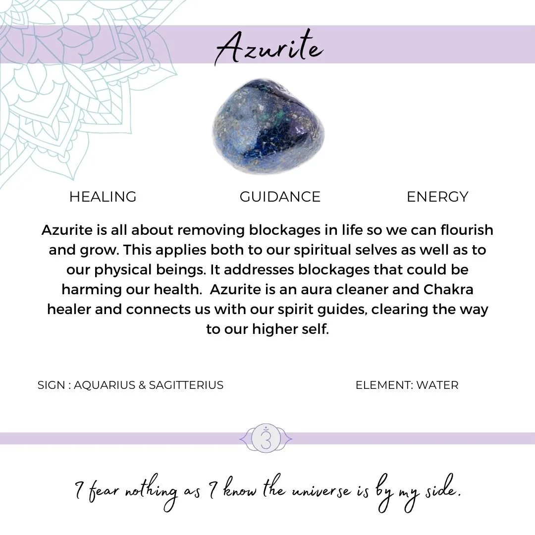 Azurite Tower — Madame K's Creations