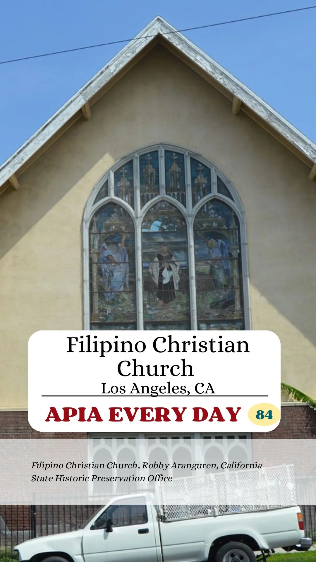 Day 84: Filipino Christian Church, Los Angeles, California — APIAHiP