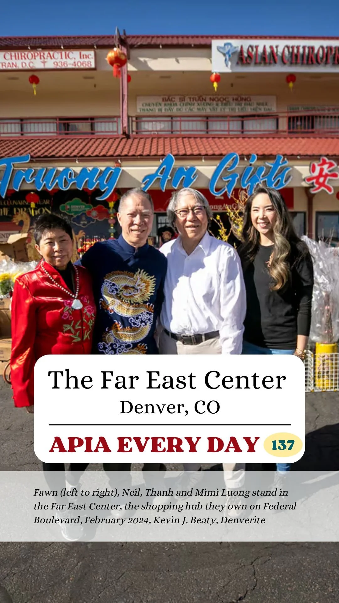 Day 137: The Far East Center, Denver, Colorado — APIAHiP