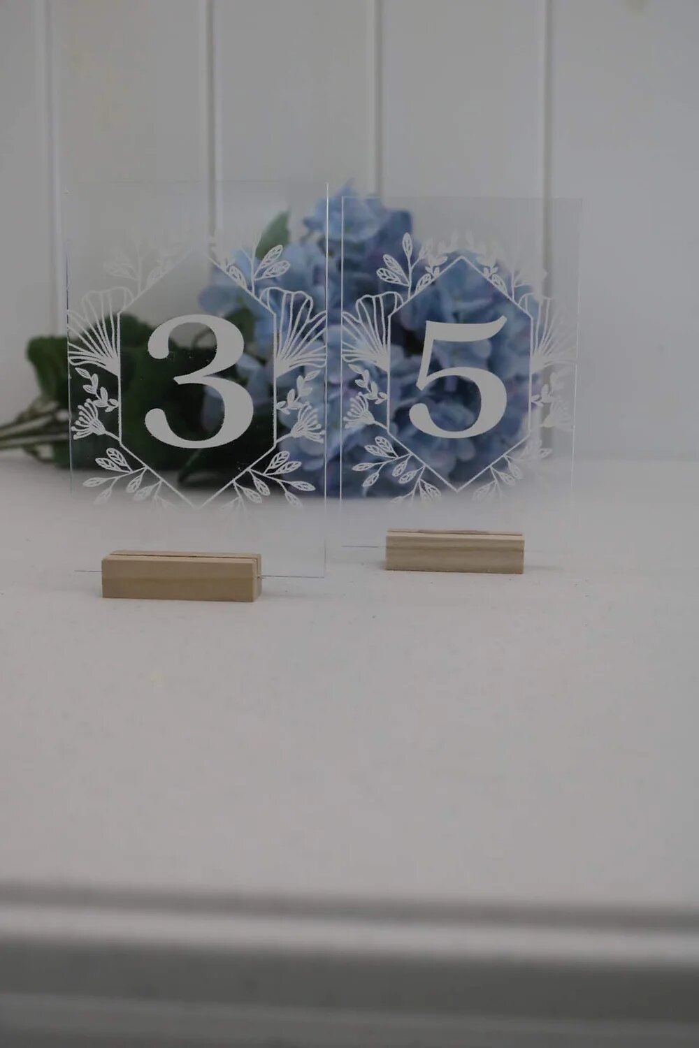White Rose Table Numbers — Store 2 — The White Rose & The Ivy House