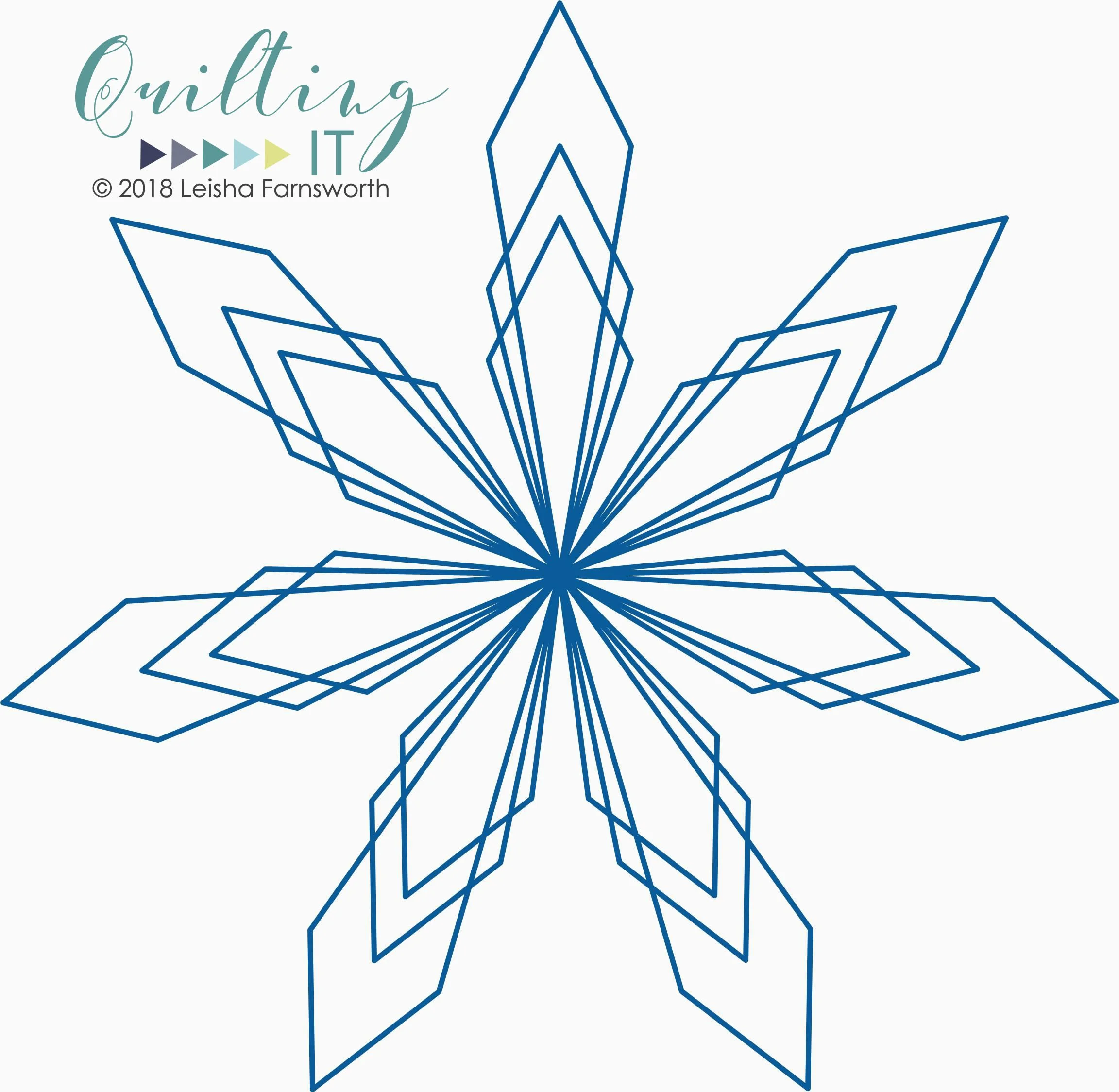 Flurries Block Set — Quilting It