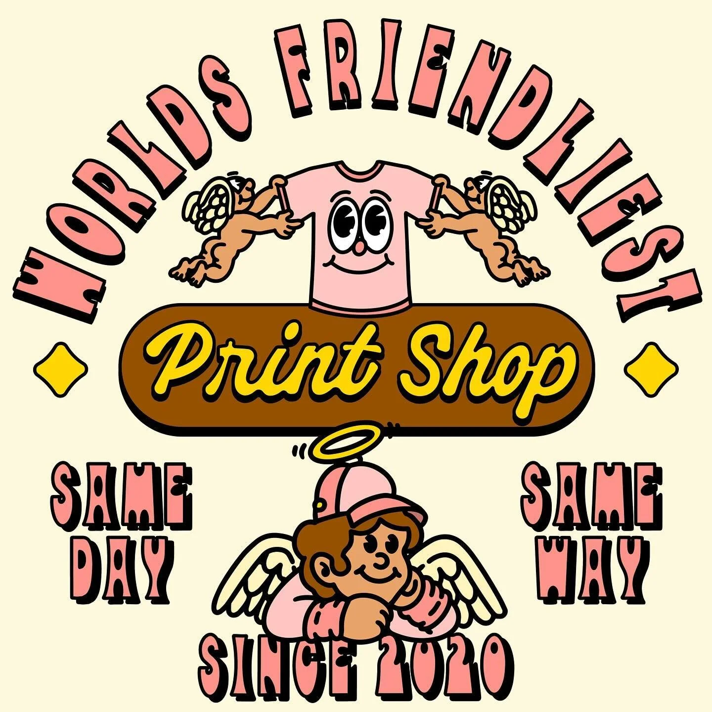 Halo Print Co - Same Day T-shirt Printing